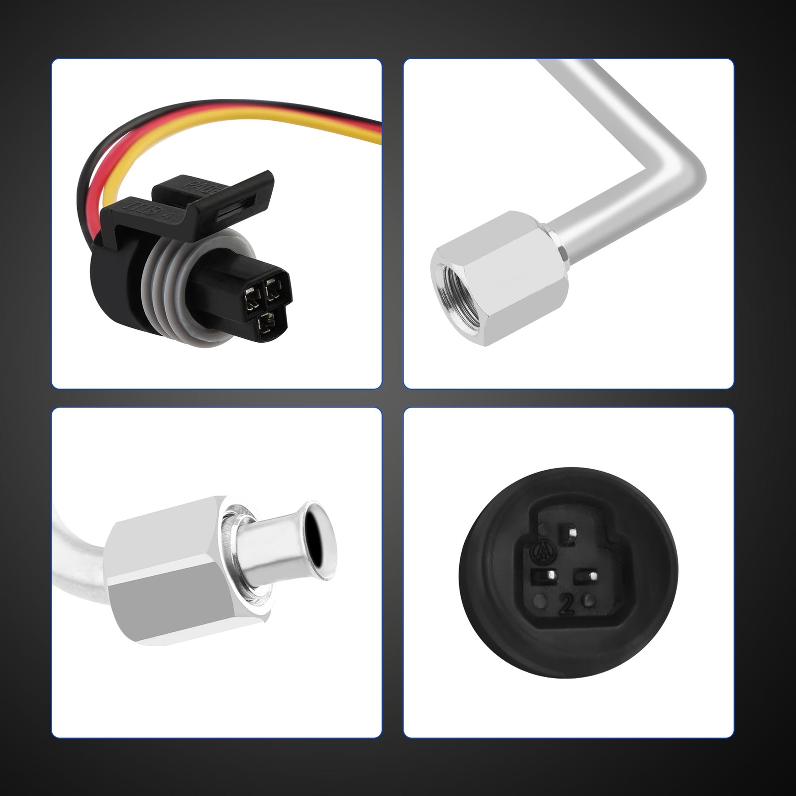 EBP Exhaust Back Pressure Tube Sensor for 94-97 Ford F250 F350 7.3L ...