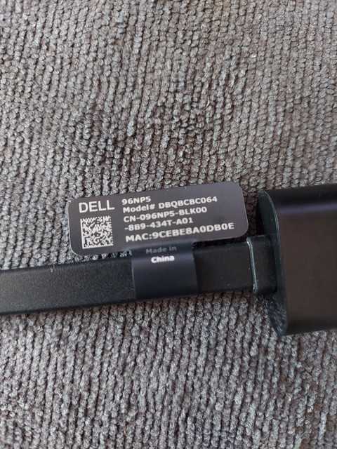 Dell Dbqbcbc064 Adapter Usb-c to Gigabit Ethernet 096np5 for sale ...