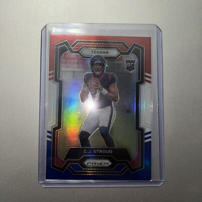 C.J. Stroud 2023 Panini Prizm RWB Red White Blue RC Rookie Houston ...