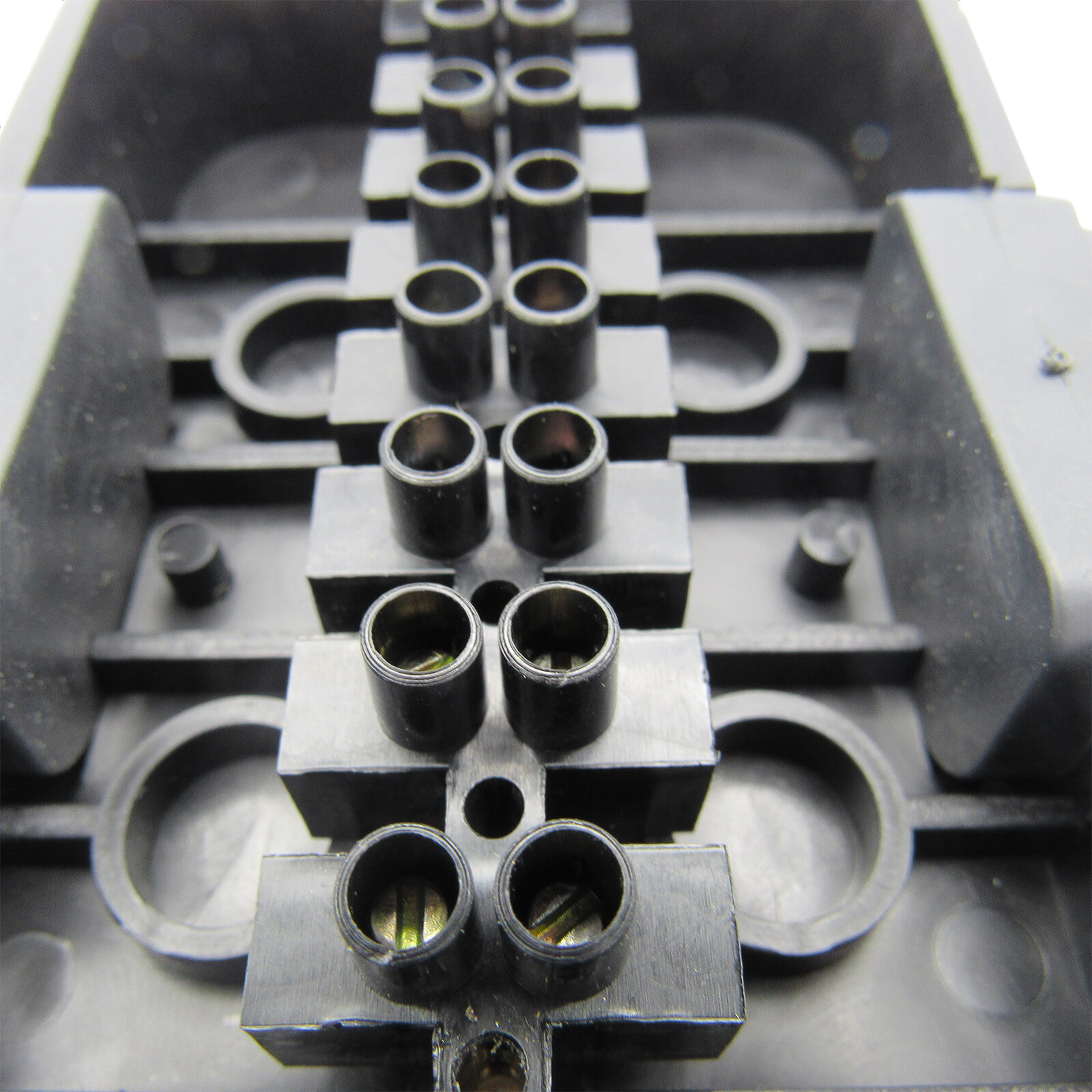 10 Way Electrical Junction Box (Terminal 12V 24V Plastic Lights Wiring ...