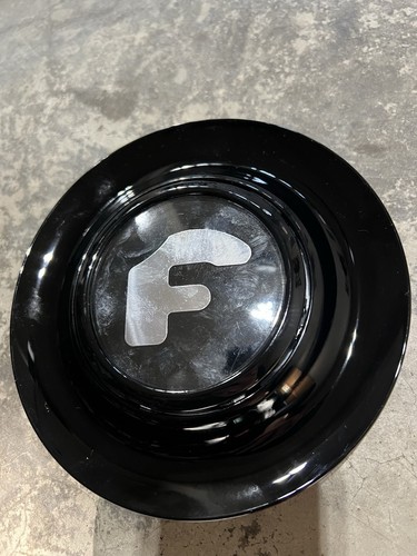 1 Pc Gloss black Forgiato Floating Center Caps For Forgiato XL Hubcap ...