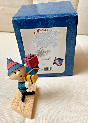 Enesco- Rudolph and Island of Misfit Toys- Boy elf- “We always fill ...
