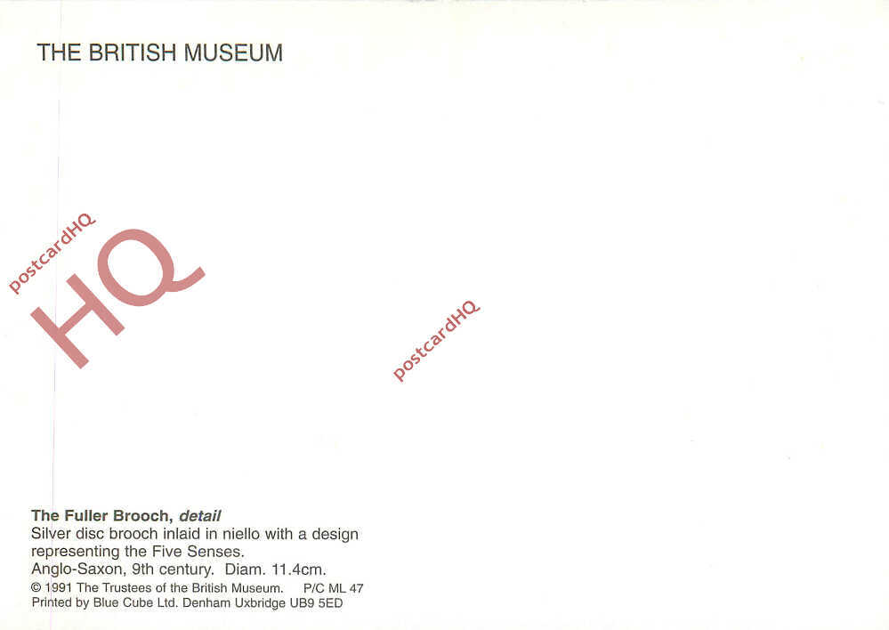 Picture Postcard_ British Museum, the Fuller Brooch | eBay