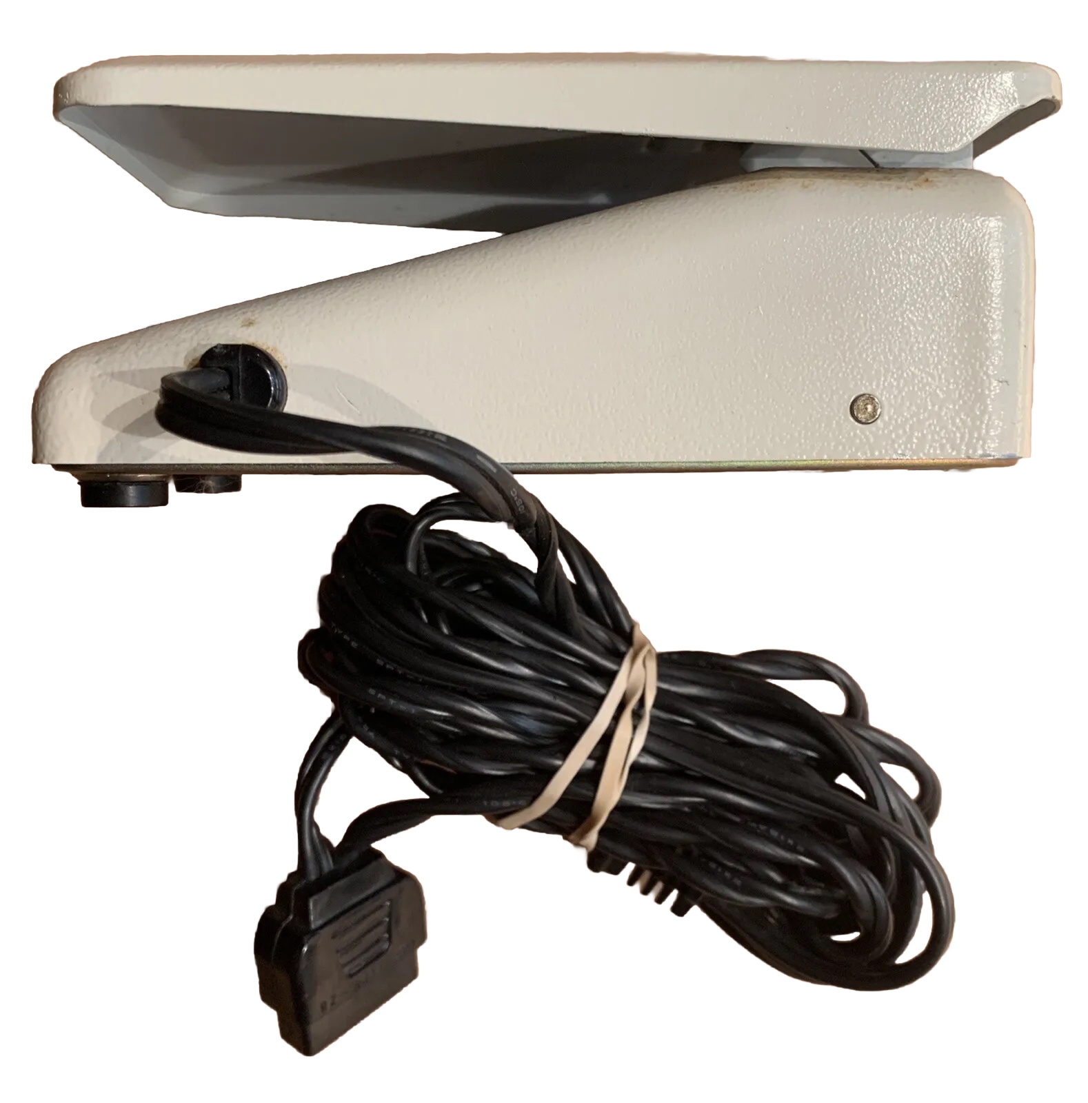 819J YC-50 YDK SEWING MACHINE CONTROLLER FOOT PEDAL, WHITE METAL, 3 ...