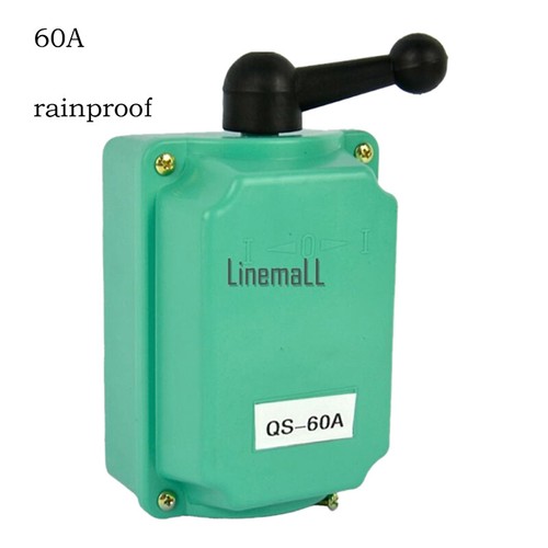 60 A Drum Switch Forward/Off/Reverse Motor Control Rain-Proof Reversion ...