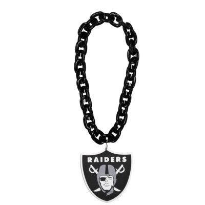 Las Vegas Raiders NFL Fan Chain Necklace Foam 4 Colors! | eBay