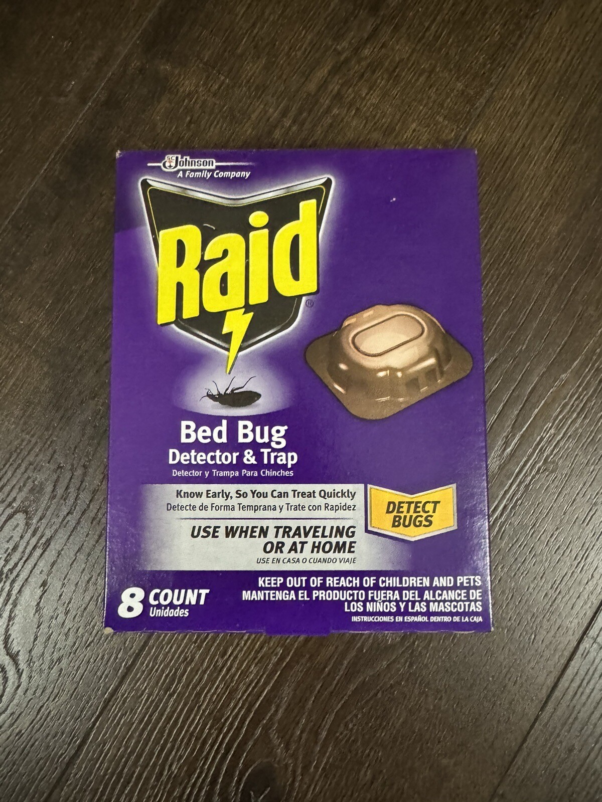2 Boxes Raid Bed Bug Detector and Trap 16 Count for sale online | eBay