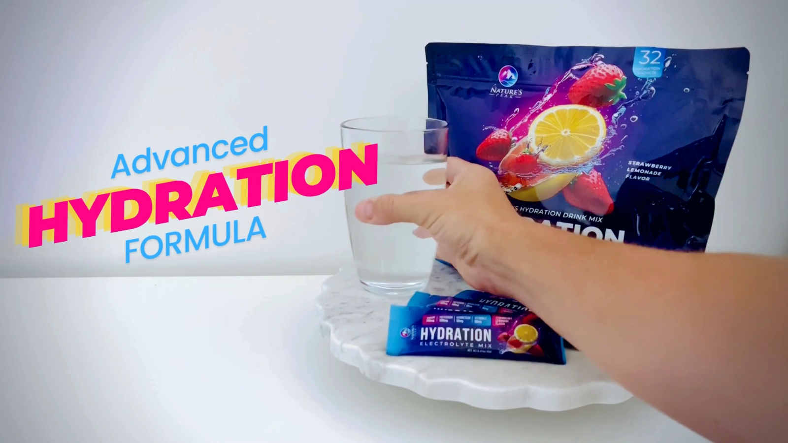 Electrolyte Hydration Packets - Best Electrolytes Drink Mix - Sugar ...