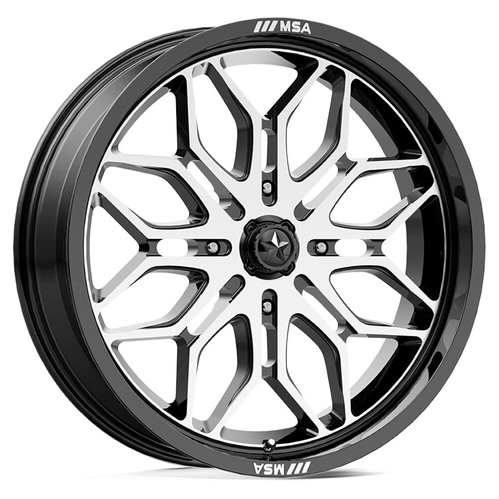 MSA OFFROAD M47 SNIPER 18X7 4X137 10 96 GLOSS BLACK MACHINED | eBay