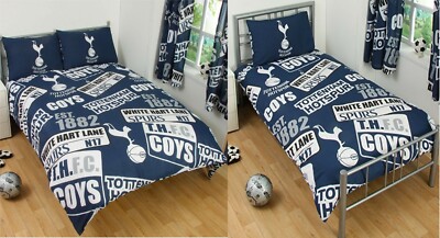 Tottenham Hotspur FC Spurs Football Duvet Cover New - Patch Official ...