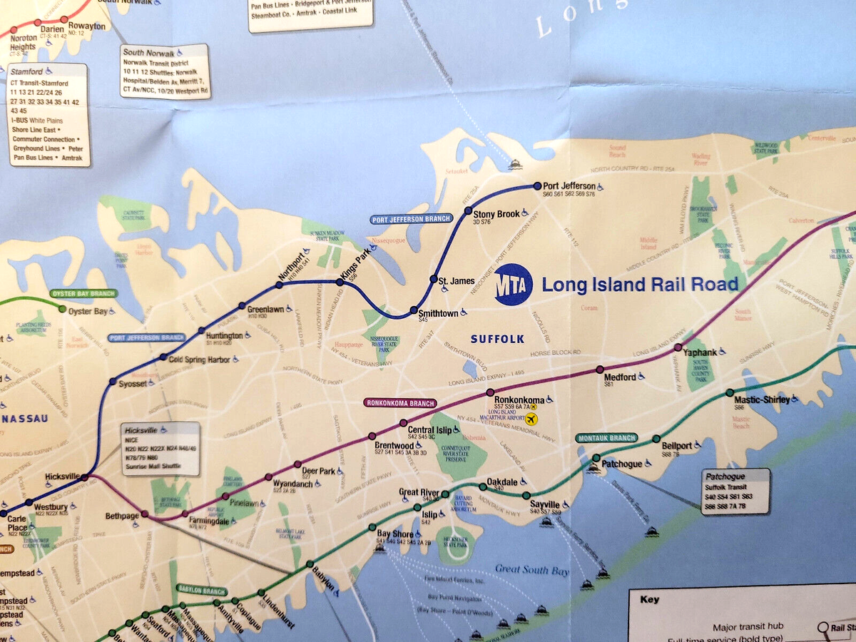 Large Detailed New York City Subway Map