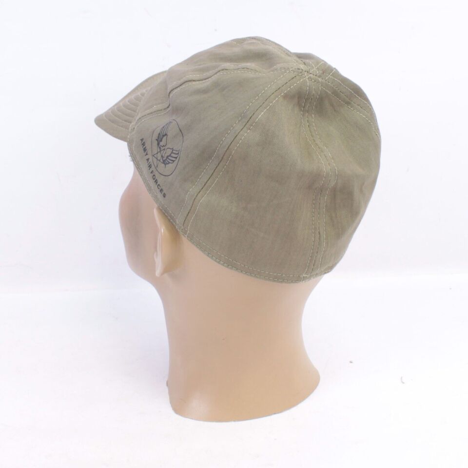 Replica USAAF A3 Cap WW2 Air Force Mechanics A3 HBT Hat By Kay Canvas ...