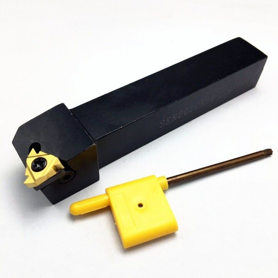 20mm SER2020K16 Thread turning with lathe tool handle + 16ER AG60 ...