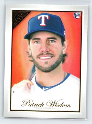 2019 Topps Gallery Patrick Wisdom #142 Rookie Card RC Texas Rangers | eBay