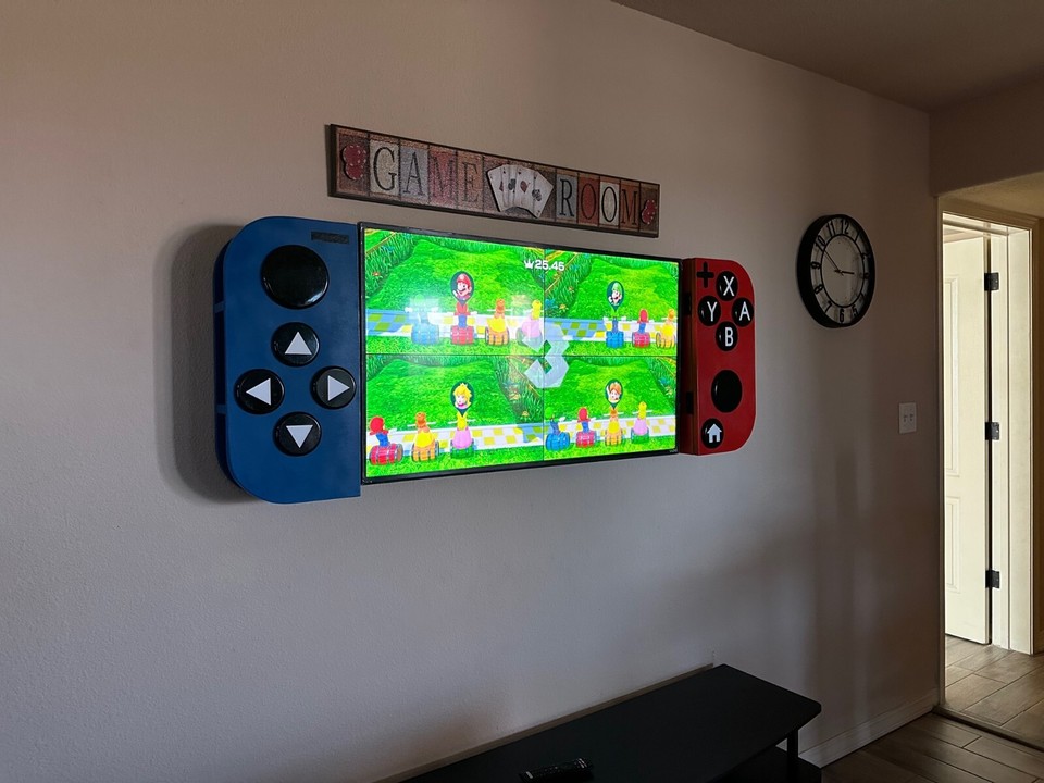 Custom Video Game Switch TV Frame | eBay