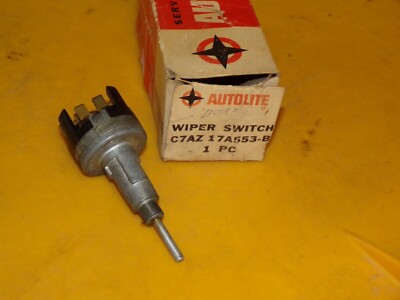 NOS Ford 1967 Galaxie XL LTD 7 Litre 2 Speed Windshield Wiper Switch ...