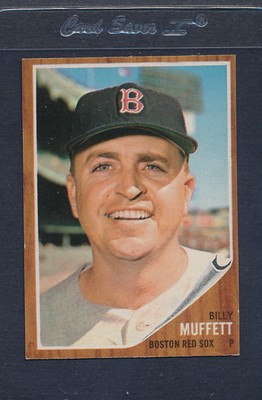 1962 Topps #336 Billy Muffett Red Sox EX/MT *2647 | eBay