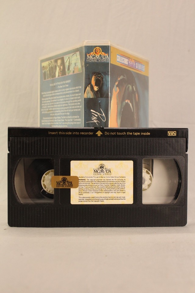 Pink Floyd: The Wall 1982 VHS Tape PAL Music Fantasy Drama Bob Geldof ...