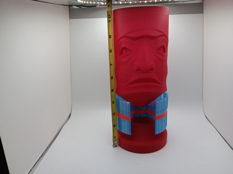 Retro Master Control MCP statue / lamp 3D Printed for Tron vintage ...