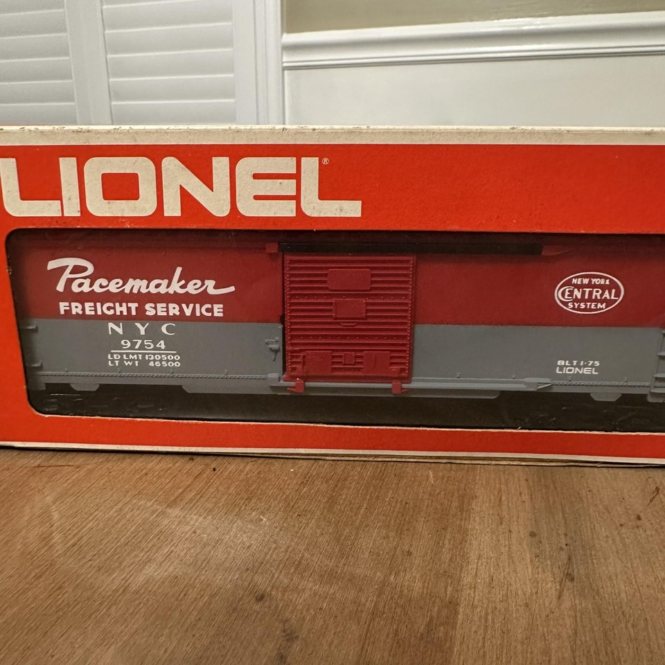 Vintage Lionel NYC Pacemaker Box Car 6-9754 New York Central Freight ...
