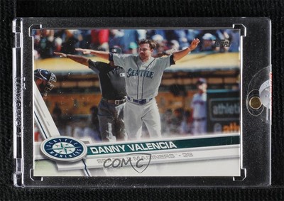 2017 Topps Topps Vault Blank Back 1/1 Danny Valencia #499 0c3 | eBay