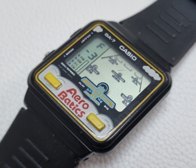Vintage Casio GA-7 Aero Batics Digital Game Module 688 Watch - Sold as you see | eBay