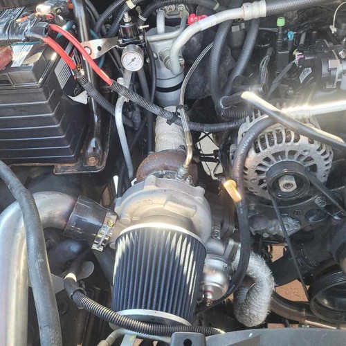 4.3L Turbo Kit Hot Parts T3 Cast 4.3 FOR Chevy GMC Turbocharger V6 ...