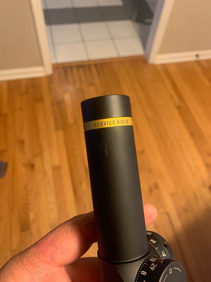 Leupold VX-4.5HD Service Rifle Scope 30mm Tube 1-4.5x 24mm CDS-ZL2 HPR ...