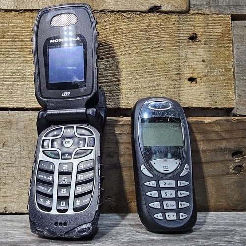 Vintage Cell Phones Motorola Nextel Siemens For 80s 90s Party 🥳 ...
