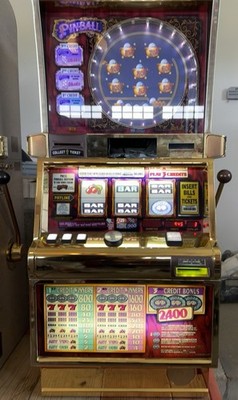 AUTHENTIC PINBALL SLOT MACHINE IGT S2000 HIGH LIMIT GOLD CLEAN LASVEGAS ...