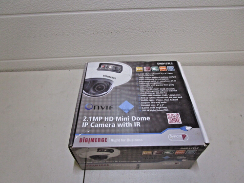 Digimerge DND13TL2 2.1MP 1080P IR Mini Dome IP Camera New Free Shipping ...