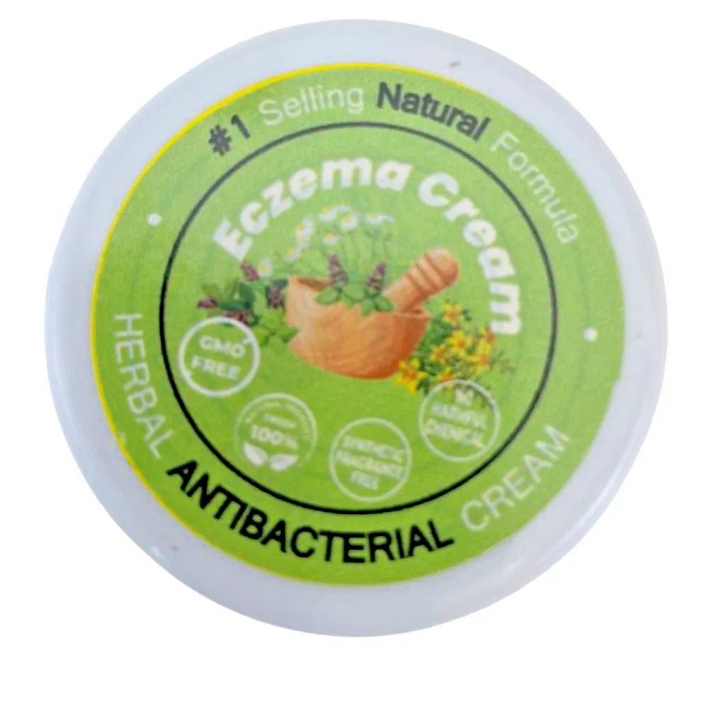100% Organic Eczema Cream Natural Organic Herbs Itchy Skin Dry FREE ...