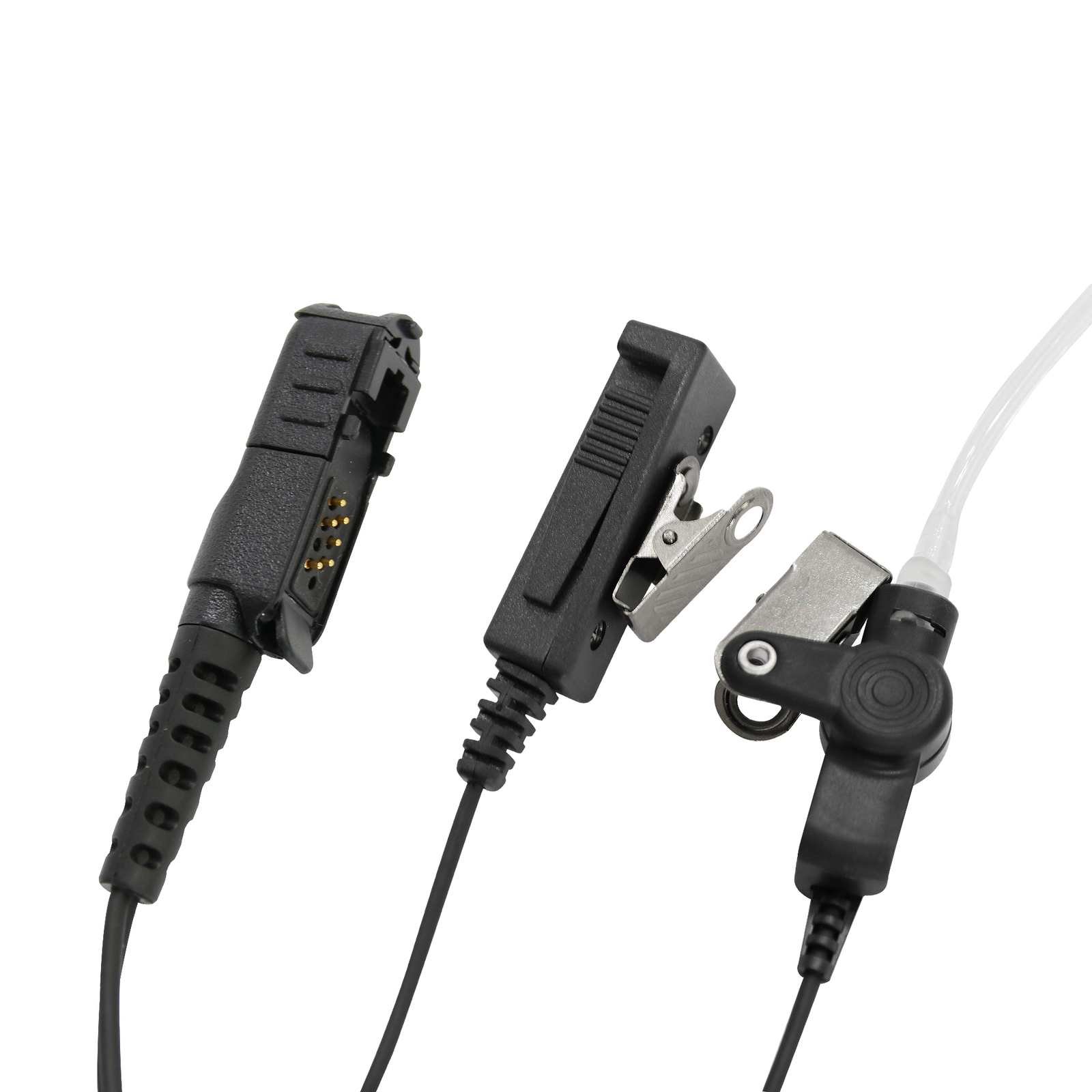 5Pack 2-Wire Headset Earpiece Mic Fit For XPR3000 XPR3300 XPR3300e ...