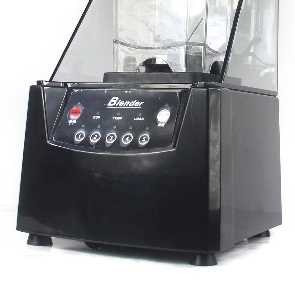 2600W Heavy-duty Commercial Blender With Shield Quiet Sound Enclosure 1 ...