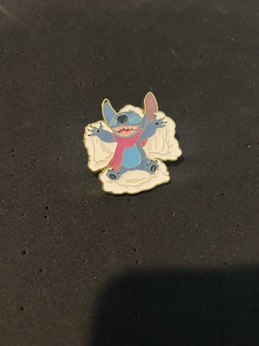 Disney Stitch Snow Angel Pin | eBay