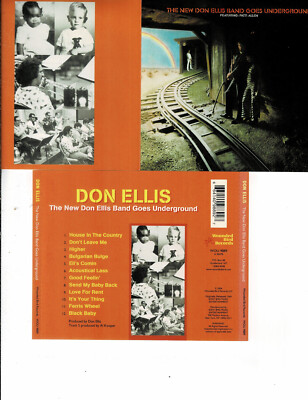 DON ELLIS - NEW DON ELLIS BAND GOES UNDERGROUND (CD 2006) **12 TRACKS ...