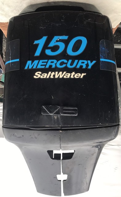 Mercury Saltwater V6 150 HP Engine Cover Cowling Chaps for sale online ...