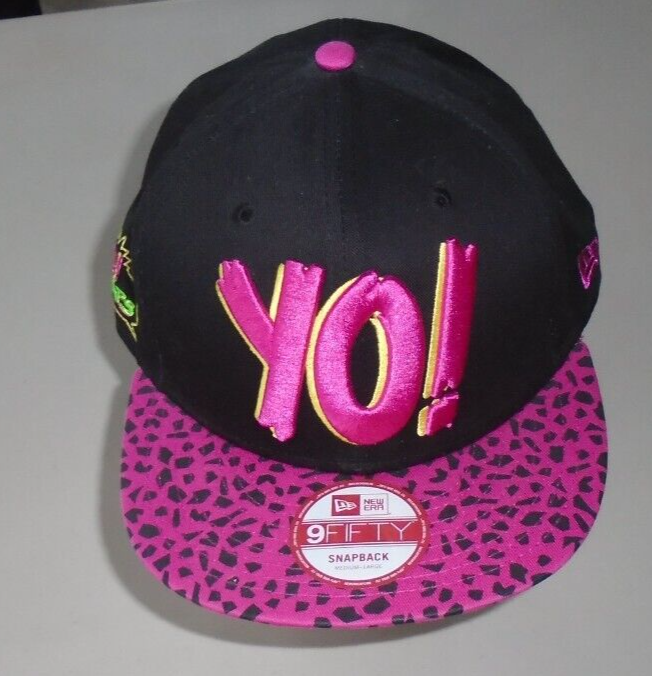 YO! MTV RAPS 9FIFTY SNAPBACK HAT BLACK pink animal print | eBay