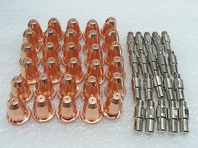 50pc Plasma Cutter Tip set 40A for RAZORWELD TRF45-6-CC1 RWPR-0110 RWPD ...