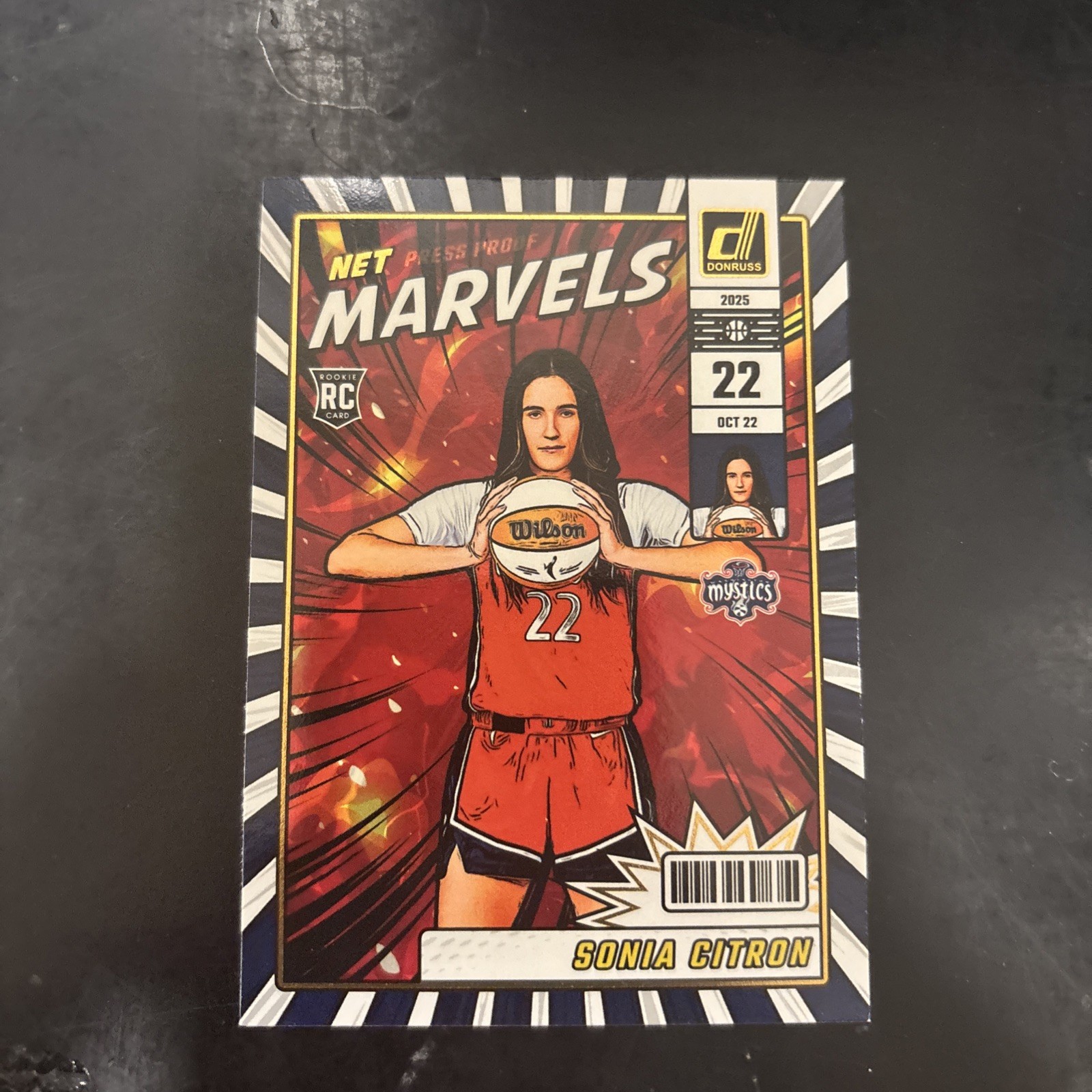 2025 Panini Donruss WNBA - Net Marvels Sonia Citron #4 (RC) Press Proof ...