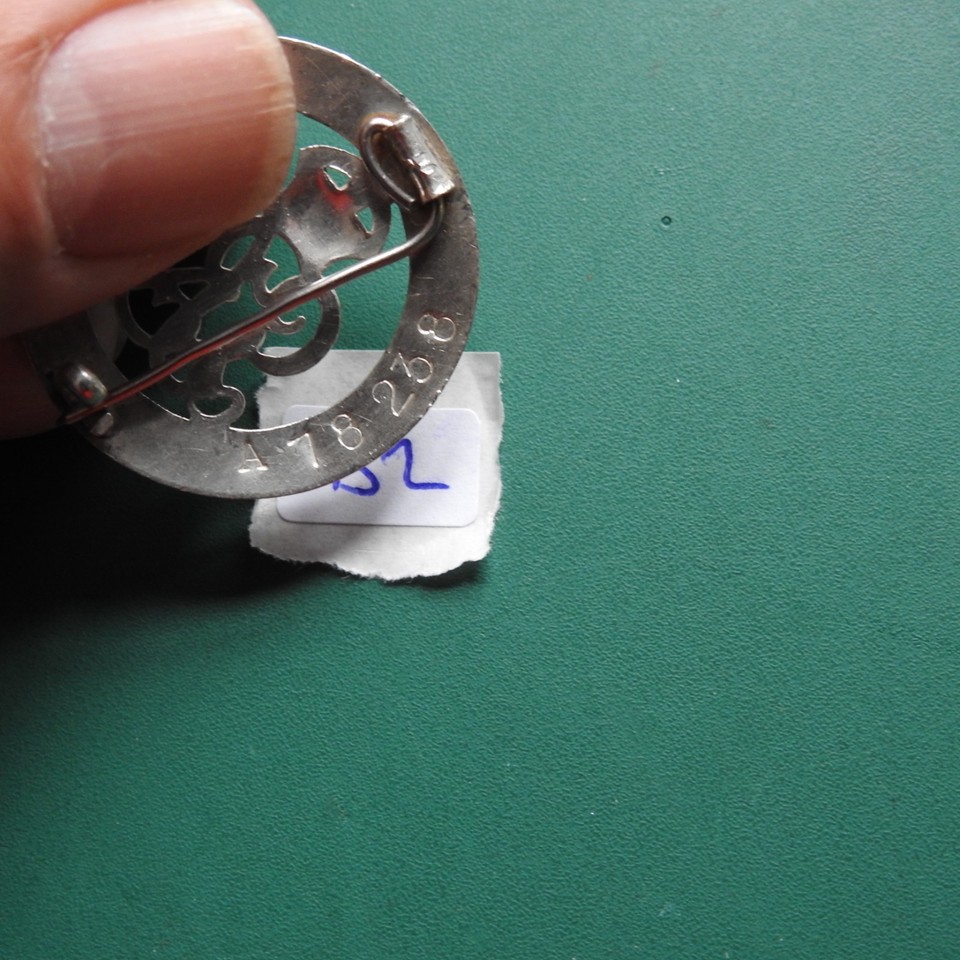 WW1 Silver Wound Badge A78238 For King & Empire Services Rendered ref ...