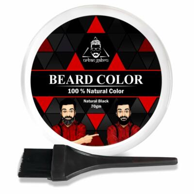 Urbangabru Beard Color for men Black - ammonia free Natural heena ...
