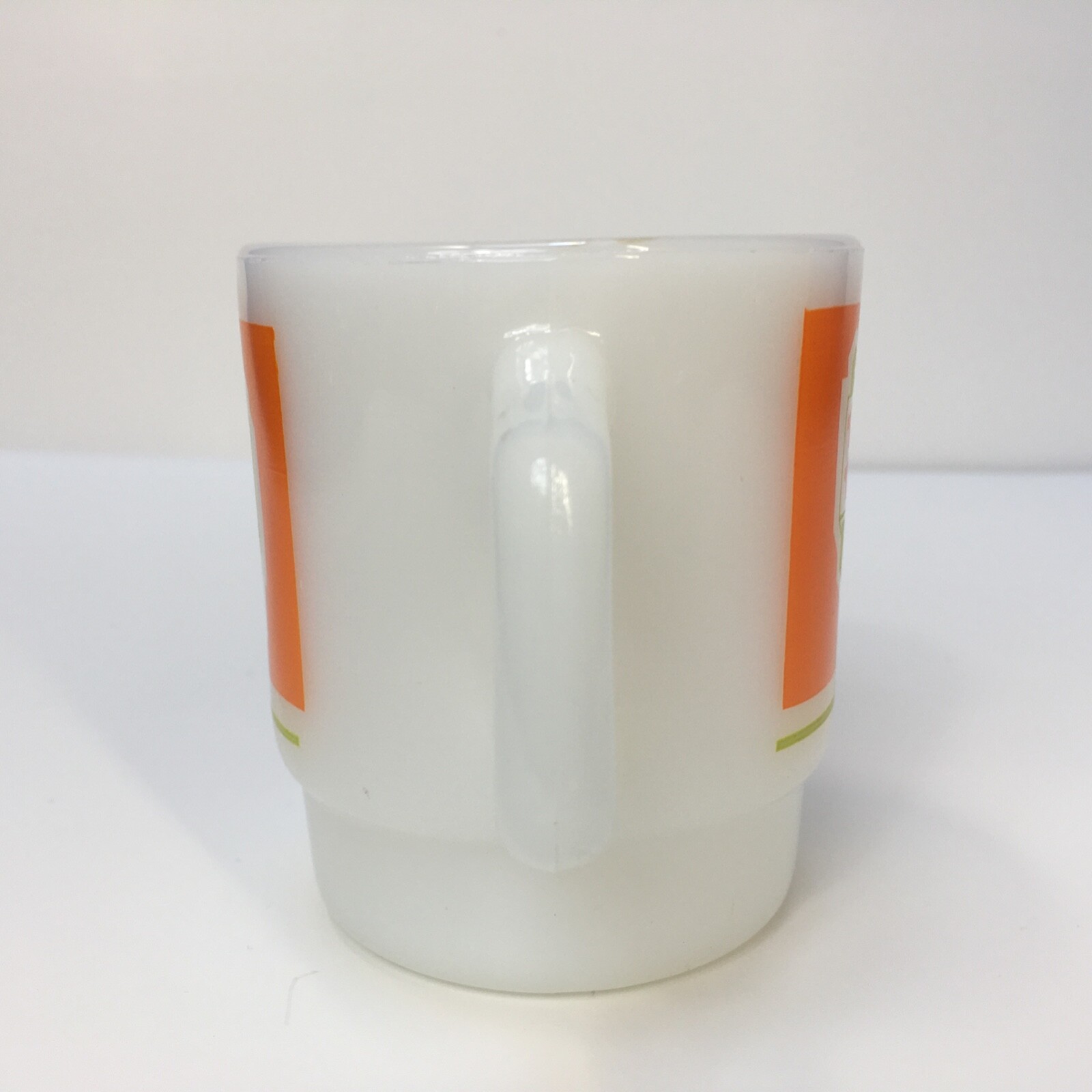 RARE FIRE-KING "ANY TIME IS TACO TIME" ADVERTISING STACKING MUG! | eBay