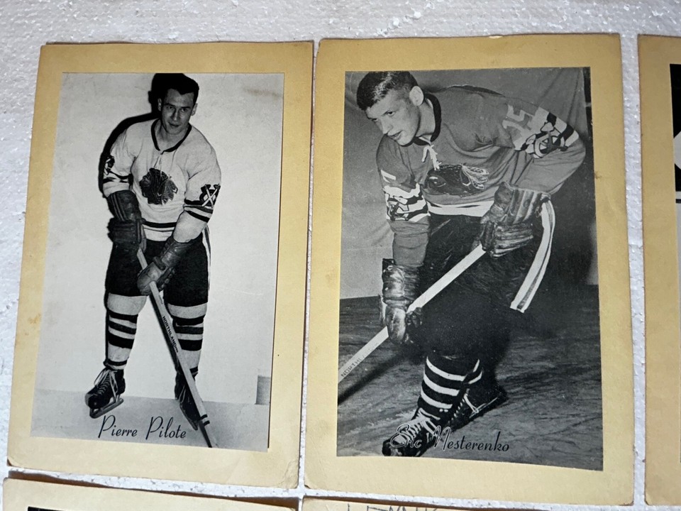 Vintage 1948-64 BEE HIVE Group 2 Photos 8 CHICAGO BLACK HAWKS,NICE RARE ...