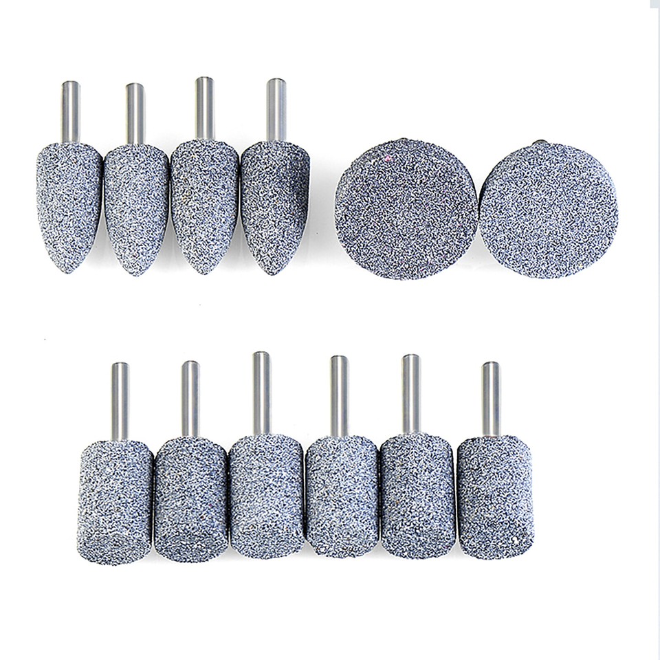 16mm to 40mm Mounted Grinding Stones Wheel Bit 6mm Shank For Rotary ...