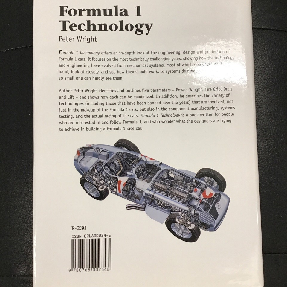 Formula 1 Technology SAE 2001 | eBay