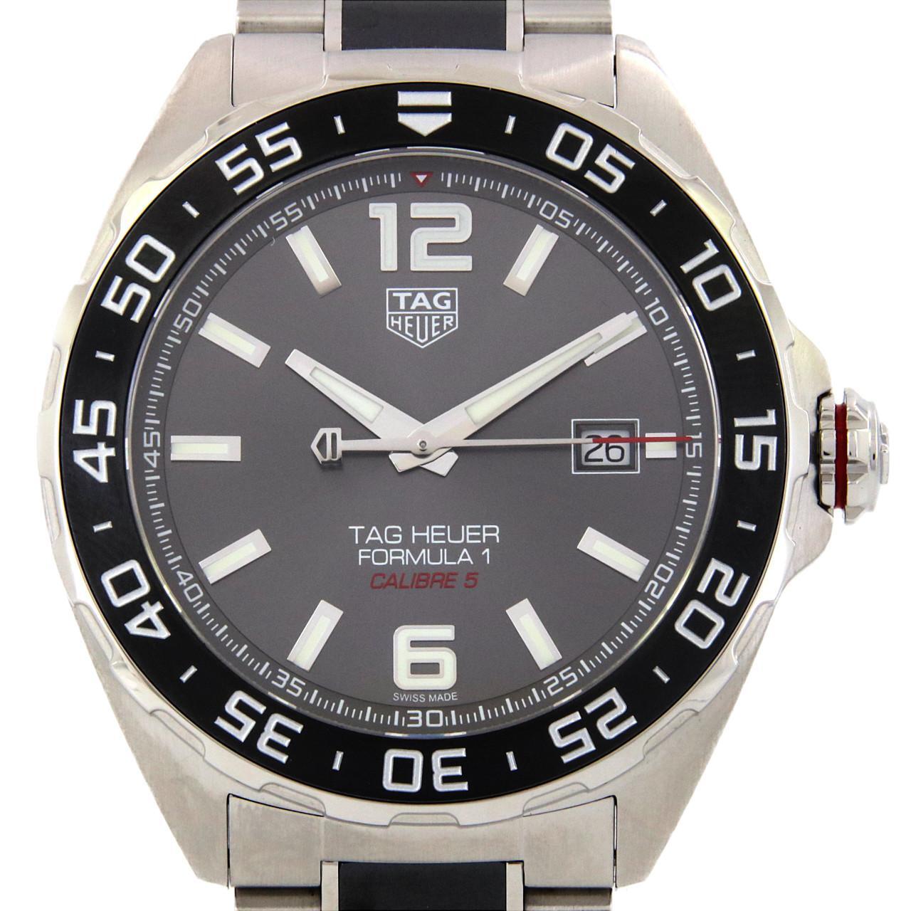 Authentic TAG Heuer Formula 1 Caliber 5 WAZ2011.BA0843 SS Automatic ...