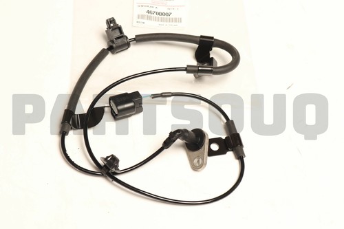4670B007 Genuine Mitsubishi SENSOR,RR ABS,LH | eBay