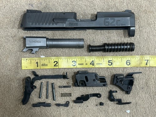 Taurus G2C 9mm Slide Black Matte Complete & Lower Trigger Repair Parts ...
