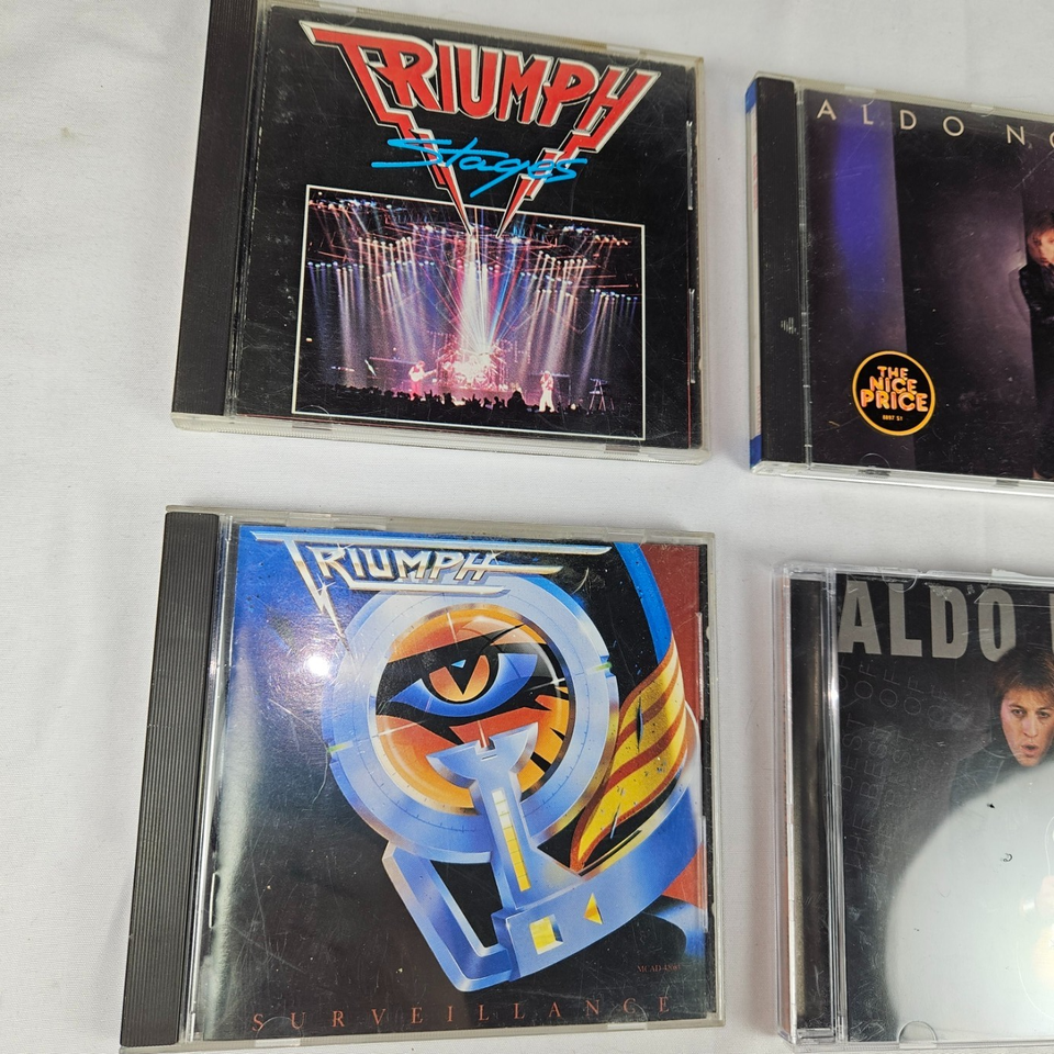 Hard Rock/ Metal 80s Lot Of 12 CDs Legs Diamond, Triumph, Tom petty ...